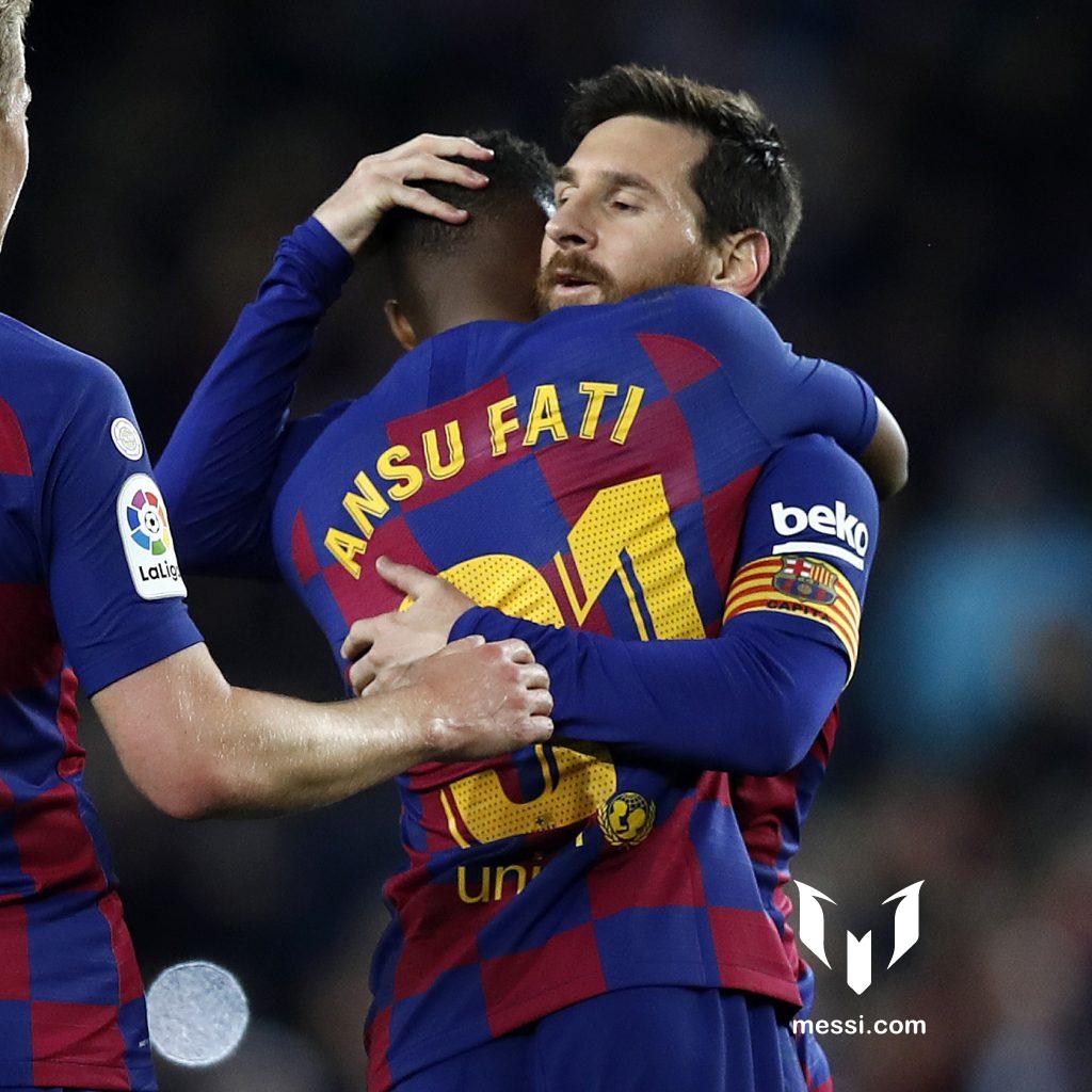 THREE POINTS COURTESY OF TWO MESSI ASSISTS
