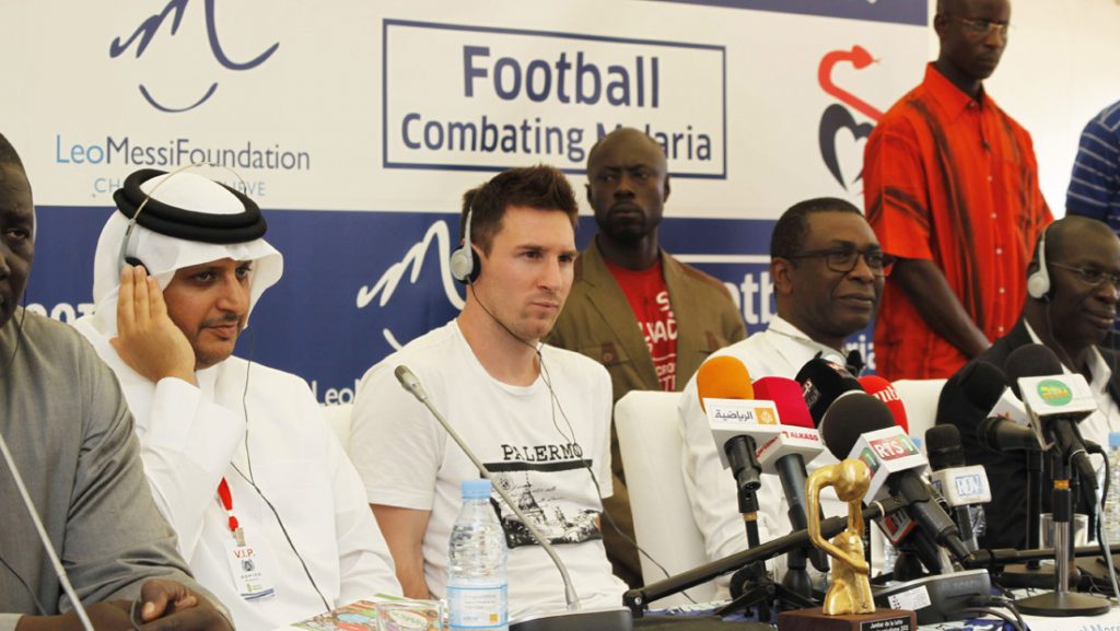 Fundación Leo Messi y Aspire Academy unidos en la lucha contra la ...