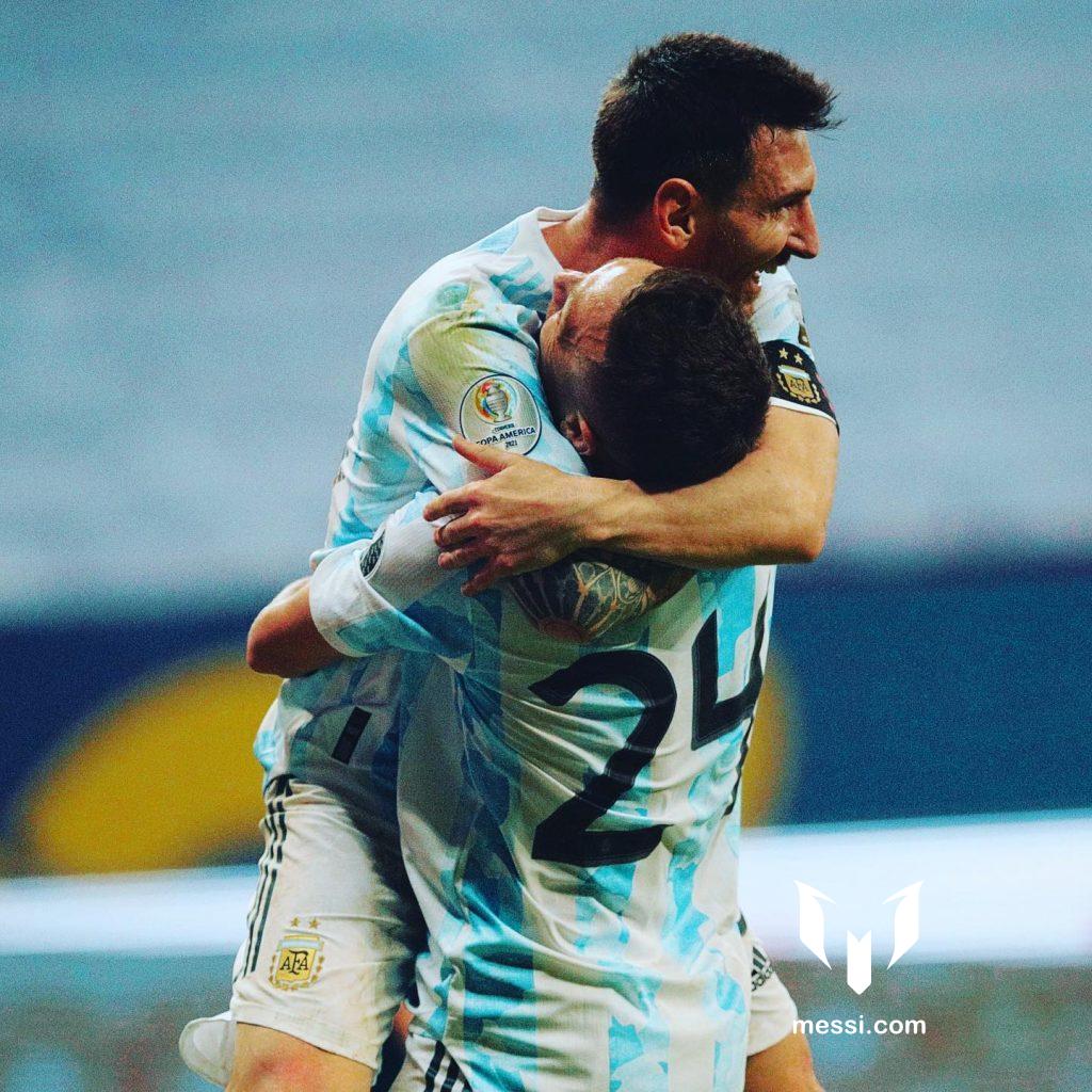 LEO CLAIMS RECORD IN WIN OVER PARAGUAY