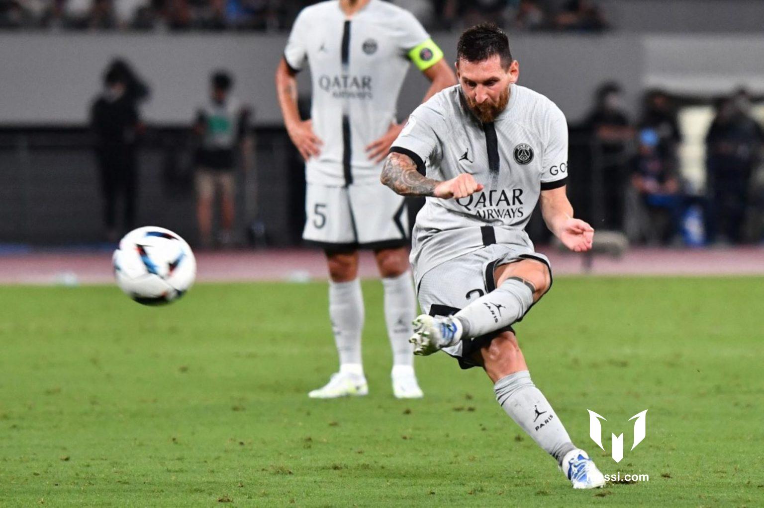 MESSI GETS FIRST RUN-OUT IN JAPAN