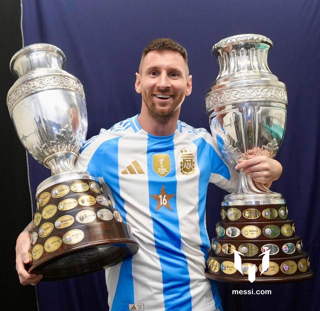 LEO ADDS ANOTHER COPA AMÉRICA CROWN TO HIS HONOURS
