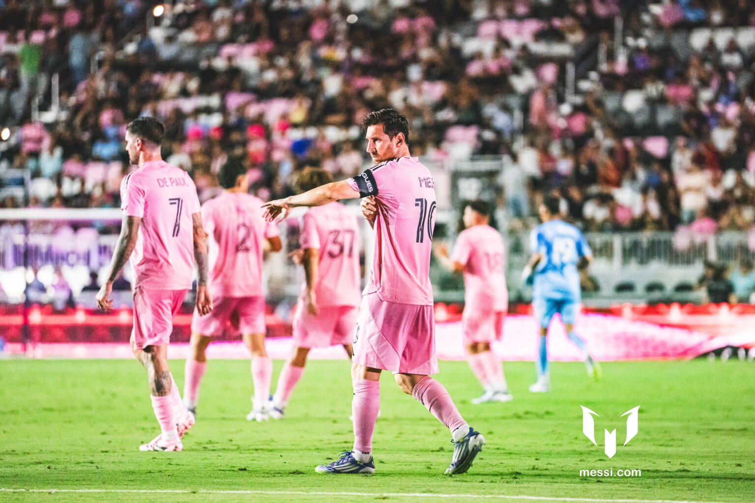 LEO PLAYS THE LEAGUES CUP FINAL AGAINST SEATTLE